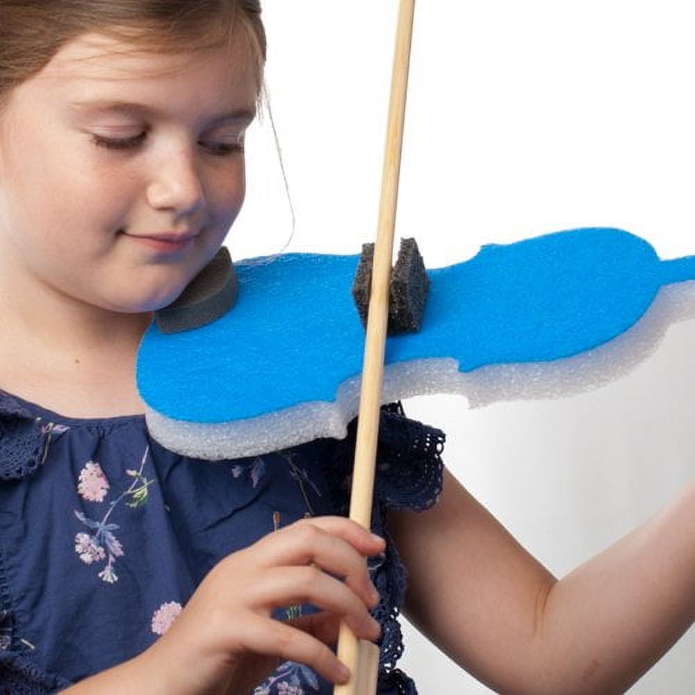 Foamalin (TM) Pre-Twinkle Violin Trainer & Bow - 1/16 - Walmart.com