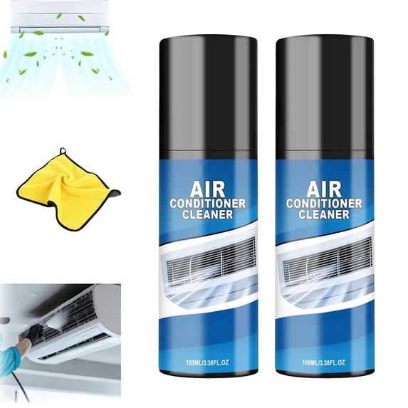 Foaming Air Conditioner Cleaning Spray, 100ml Air Conditioner Foam ...