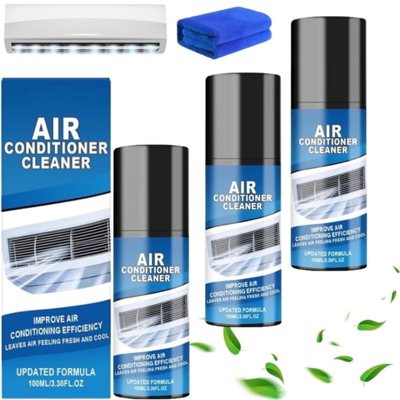 Foaming Air Conditioner Cleaning Spray – No-Rinse, 100ml Air ...