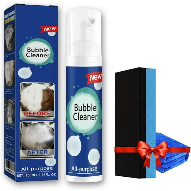 Foaming Cleaner, Magic Degreasing Cleaning Spray, 2025 New Magic Foaming Cleaner, No Rinse ...