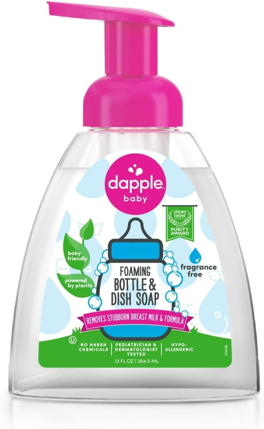 Foaming Dish Soap, Hypoallergenic for Sensitive Skin, Powered by Plants ...