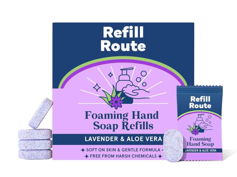 Foaming Hand Soap Tablet SBF3 Refills Refill Route-6 Pack Foaming Soap ...