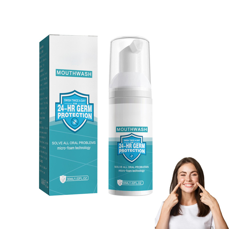 Foaming Mousse Toothpaste for Adults,Herbal Brightening Oral Repair ...