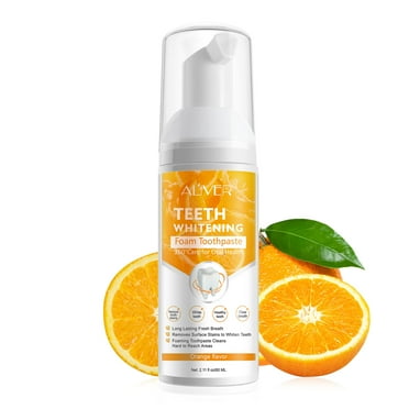 2-Pack Teeth Whitening Foam Toothpaste, Ultra-fine Mousse for Deep ...