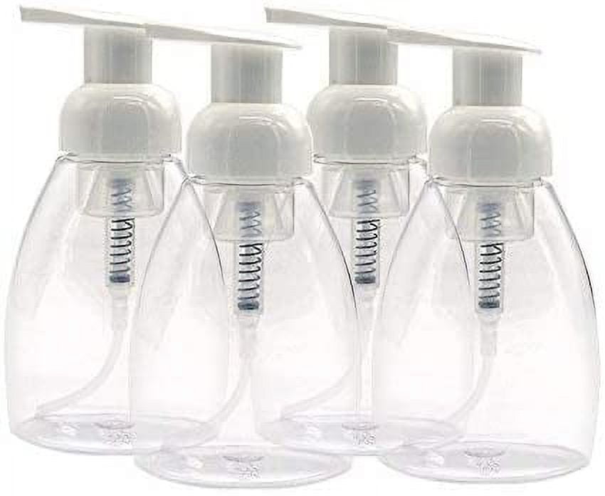 Foaming Soap Dispenser 4 Pack- 10oz / 300ml Refillable Liquid Soap Pump ...