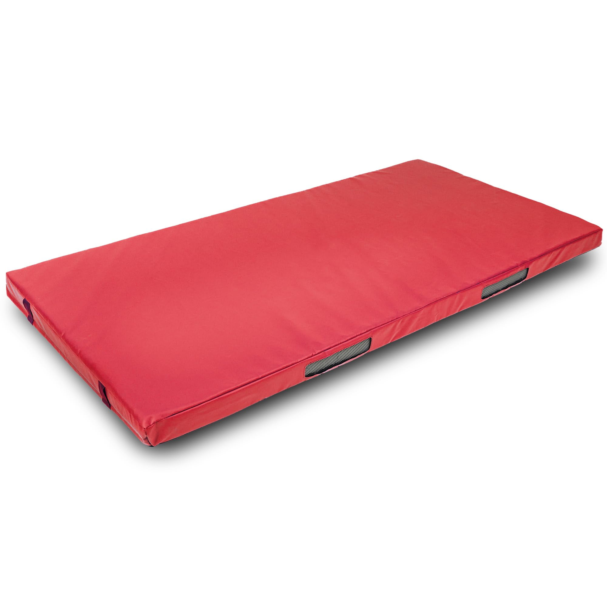 Foamma Gymnastics Mat - 8" x 4 ft x 8 ft, Red, Landing Pad for Kids and ...