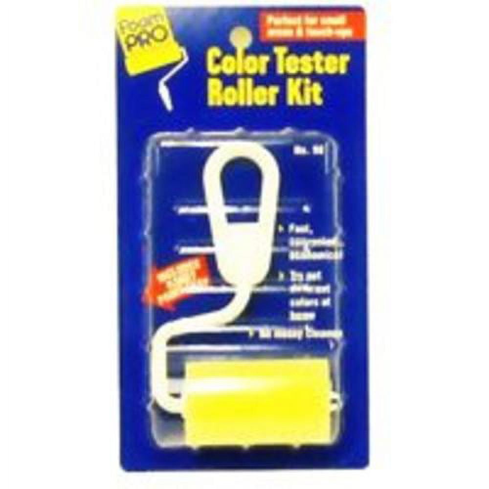 Foampro 98 Color Tester Roller Kit, 2 Piece, Plastic, Each - Walmart.com