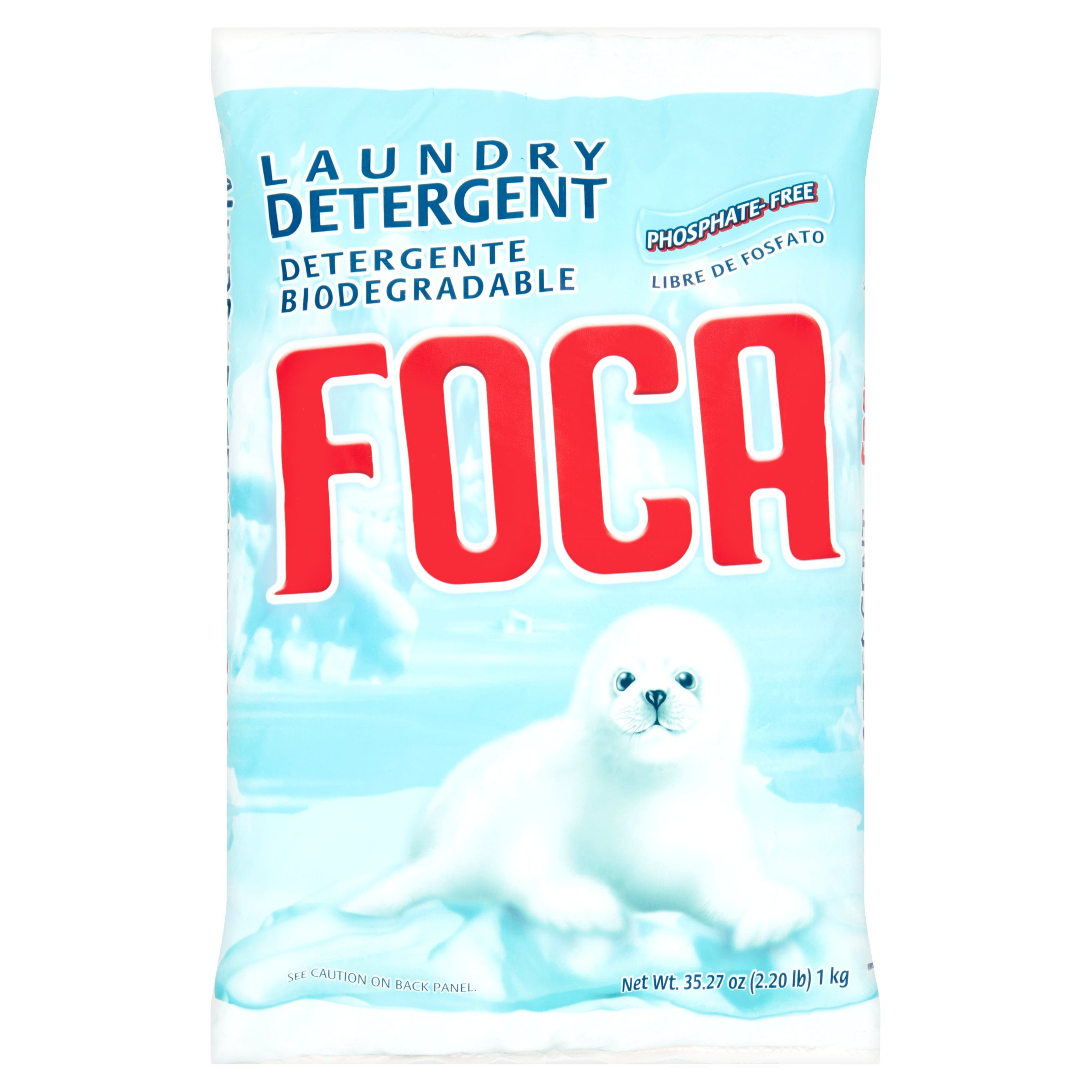 Foca Biodegradable Soap Liquid Detergent, 35.27 oz - Walmart.com
