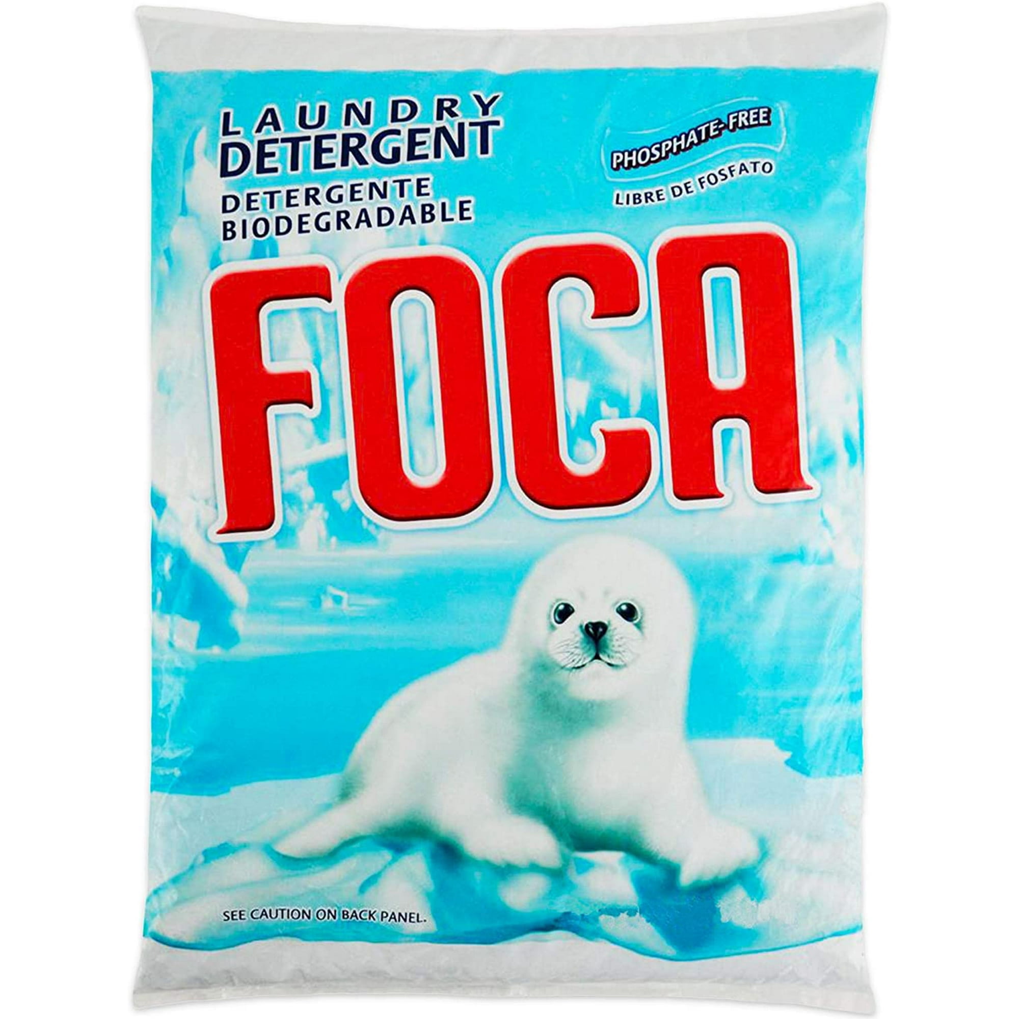 Foca Laundry Detergent, 4 Lb Biodegradable Powder, Phosphate-Free, Pack ...