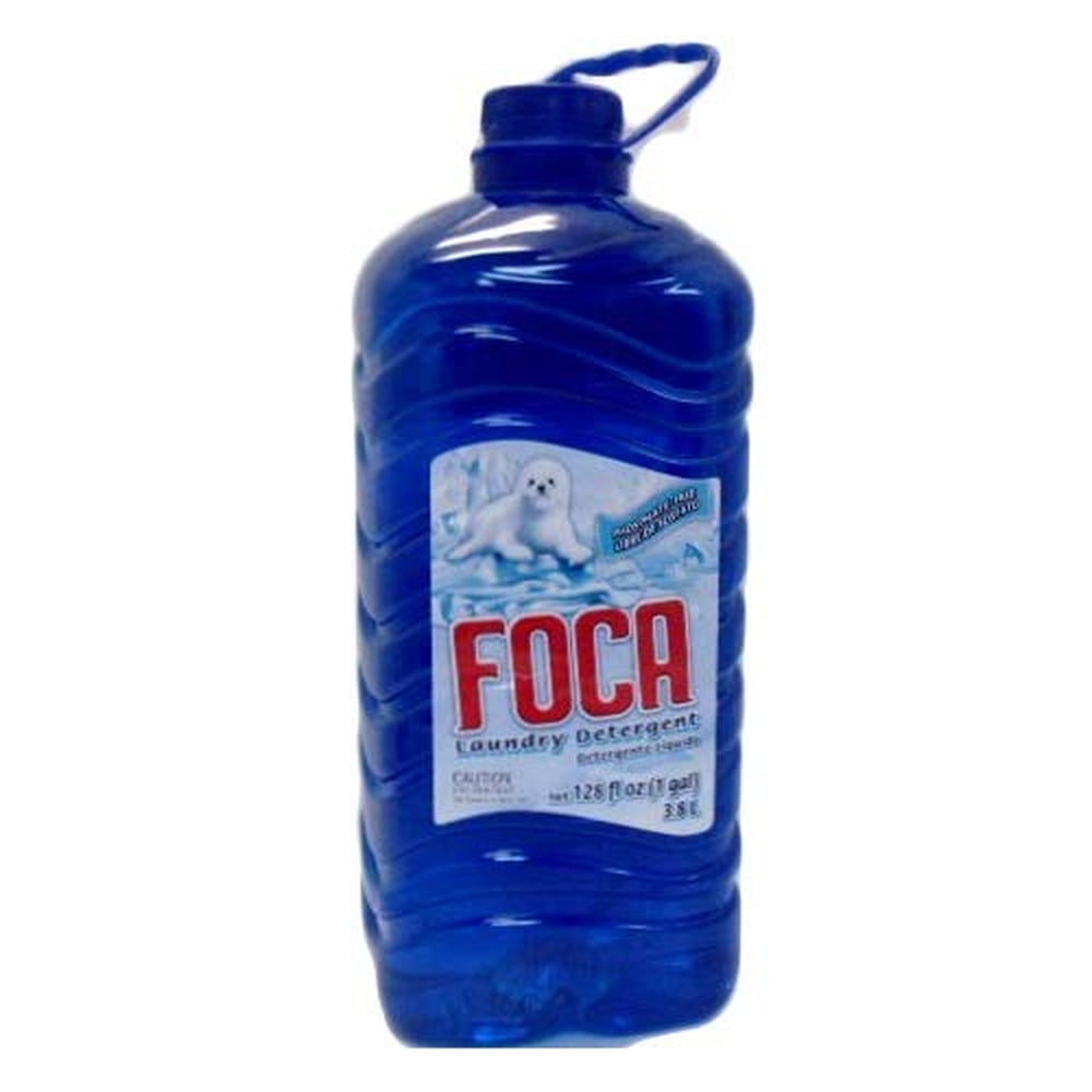 Foca Liquid Laundry Detergent, 1 gal. (Pack of 18) - Walmart.com
