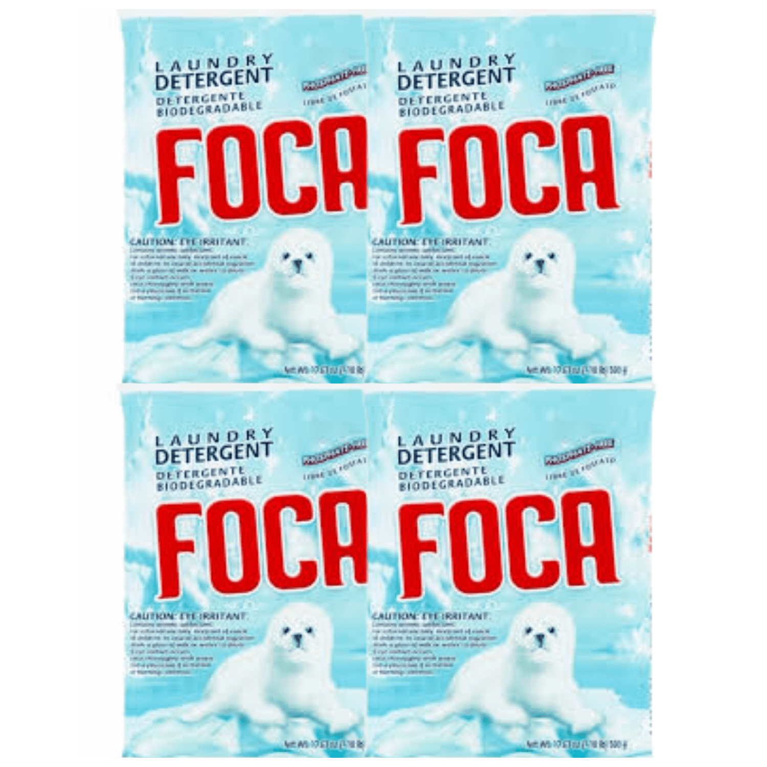 Foca Powder Laundry Detergent 1.10 lb – 4 Pack - Walmart.com