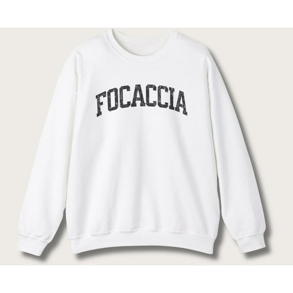 Focaccia T-Shirt, Funny Bread Graphic, Italian Food Shirt, Unisex ...