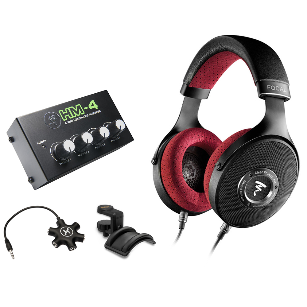 Focal Clear Professional Open-Back Over-Ear Studio Monitor Headphones ...