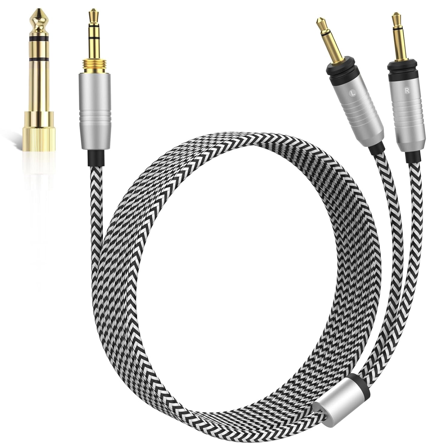 Focal Replacement Cable with 6.35mm Adapter Compatible with Focal Elear ...