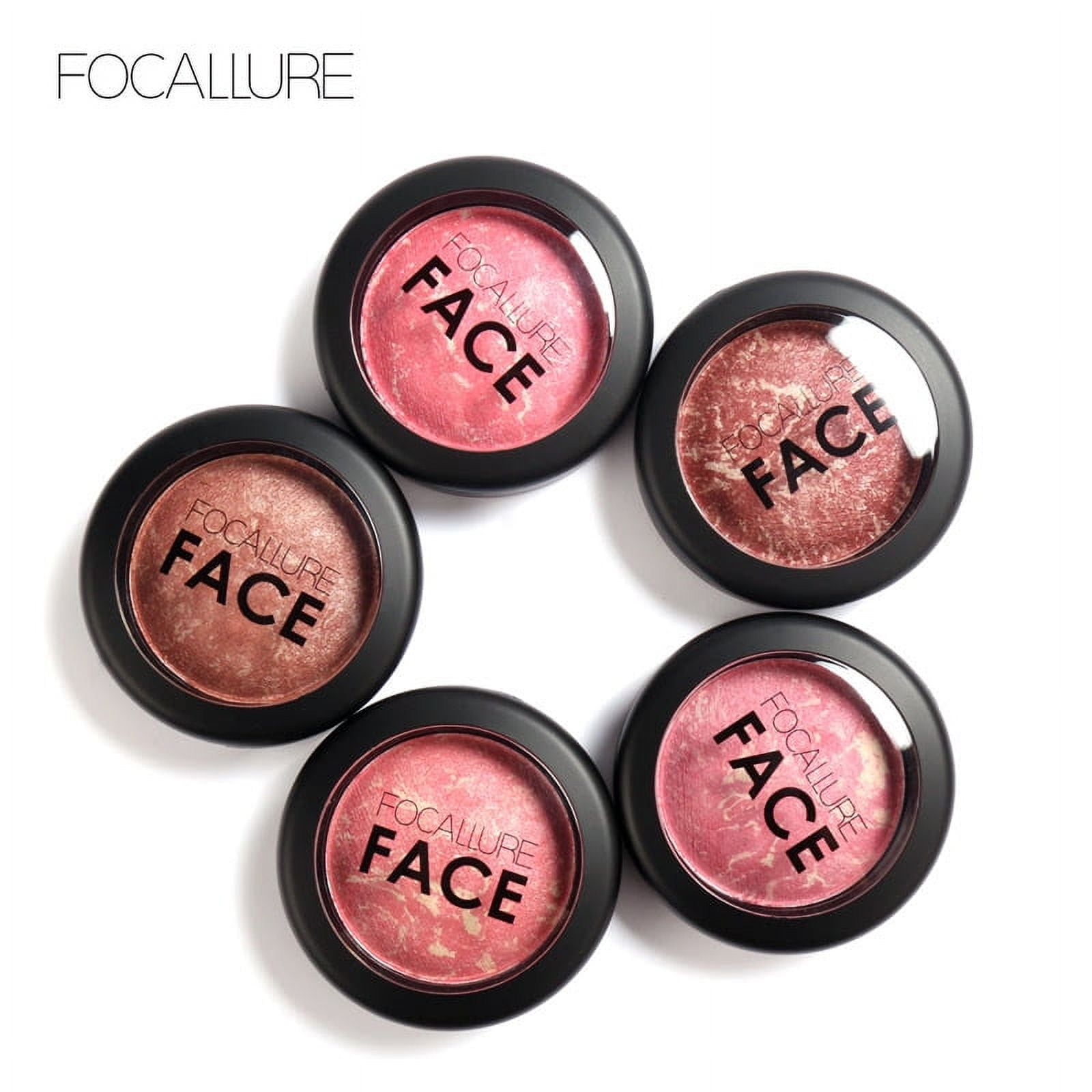 Focallure 6 Colors Blush Palette Face Makeup Cheek Baked Blusher ...