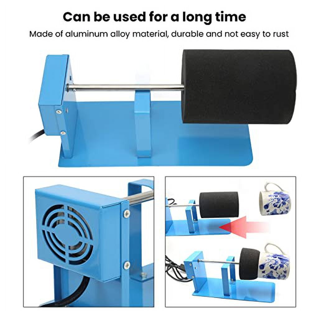 Focket Cup Turner for Crafts Tumbler Cup Spinner Machine Kit ...