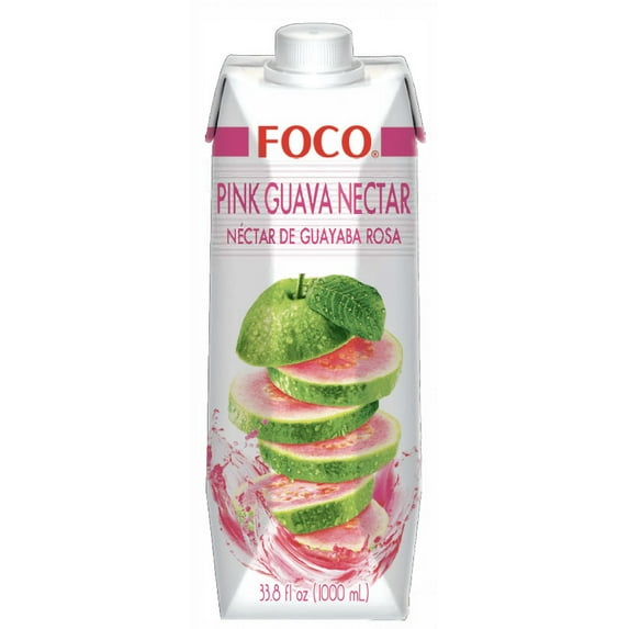 Foco Pink Guava Nectar 1 Liter - Walmart.com