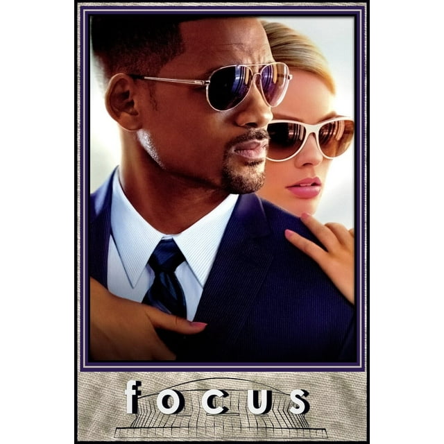 Focus (2015) Poster 24x36 - Crime Drama Heist Thriller - Walmart.com
