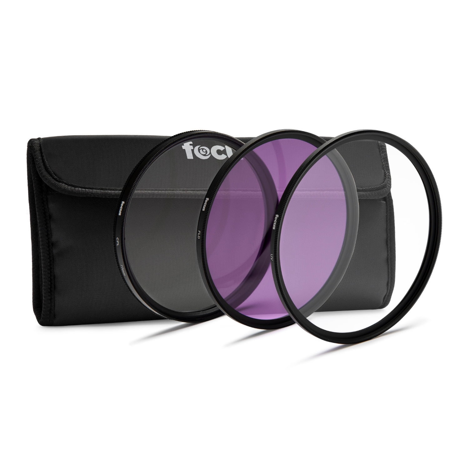 Focus Camera 40.5mm 3-Piece UV, CPL, FLD Lens Filter Kit - Walmart.com