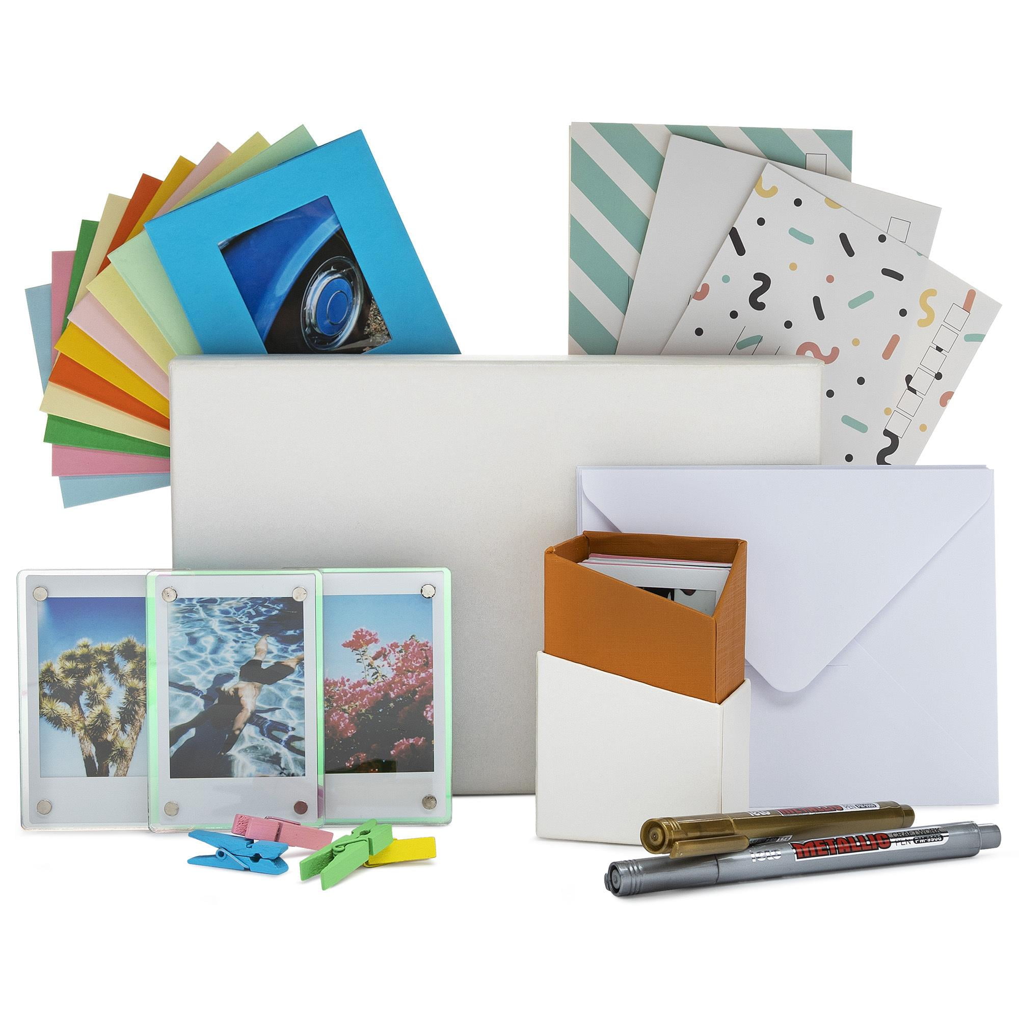 Focus Camera Instax Mini Postcard Set (20-pack, 10 White/10 Mixed ...