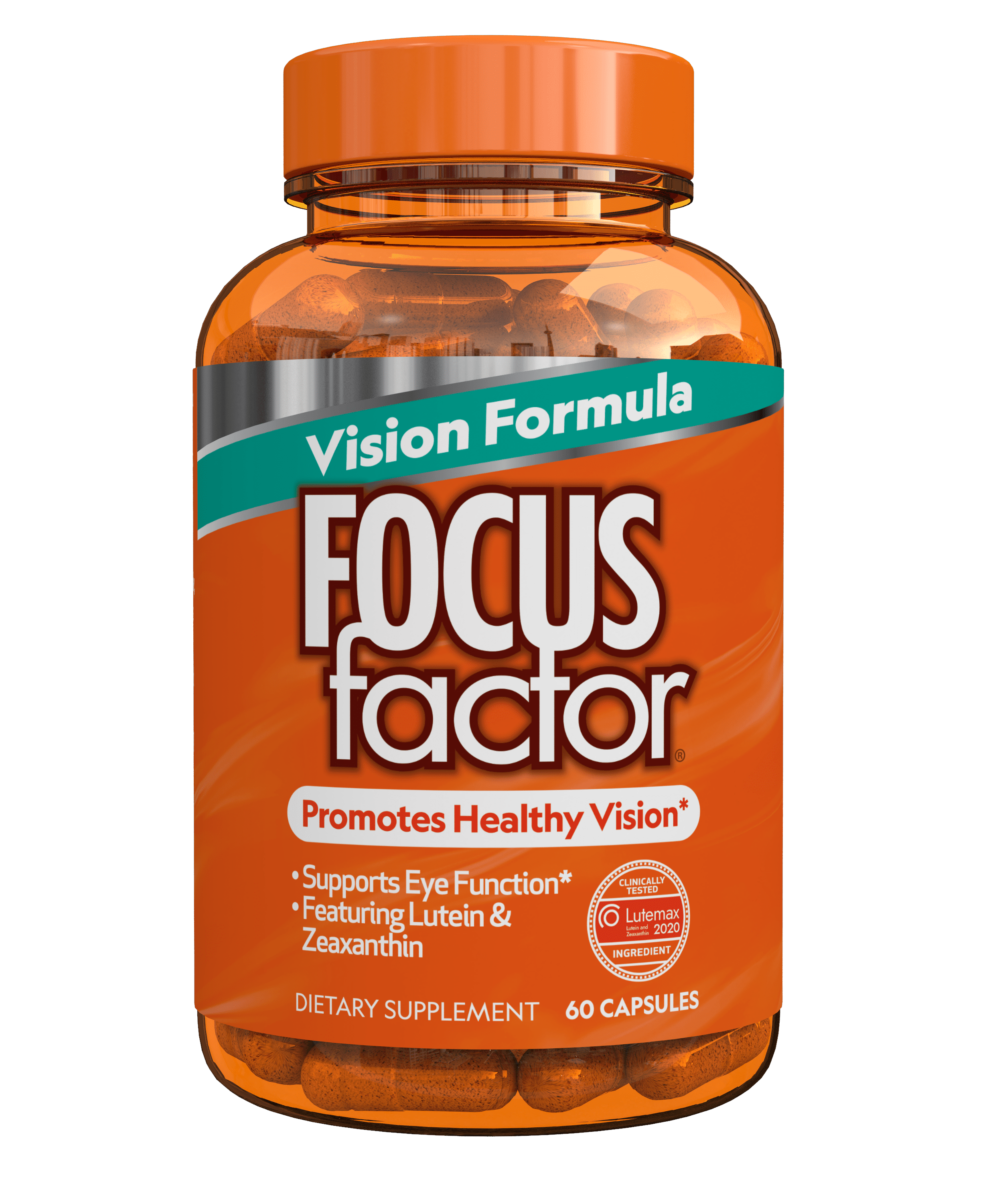 Focus Factor Vision Formula 60ct - Eye Supplement feat. Lutein ...