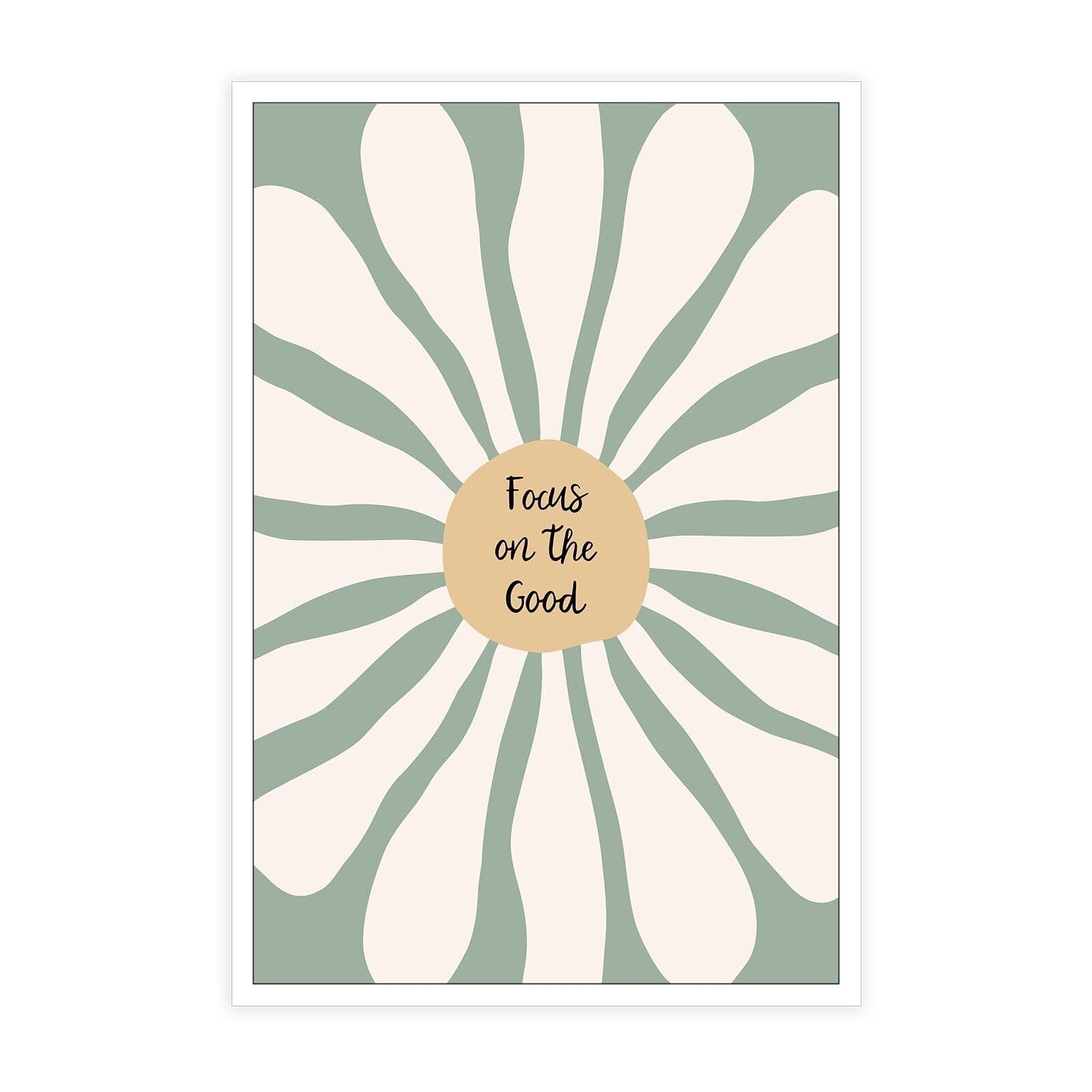 Focus On The Good Posters Positive Thinking Mental Health Psychology ...