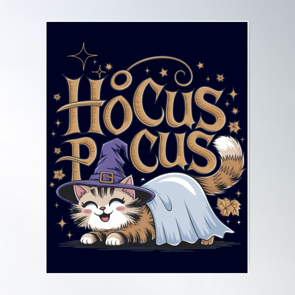 Focus! Hocus Pocus! Poster Wall Art, Modern Wall Decor For Living Room ...