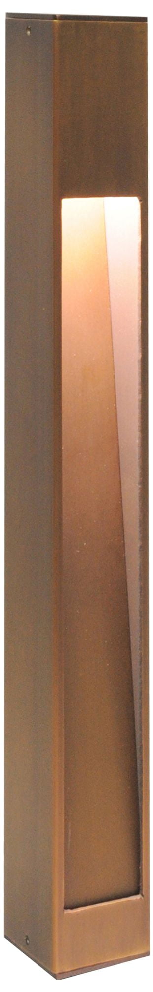 Focus Industries Bronze Texture 18" High LED Bollard Landscape Light ...
