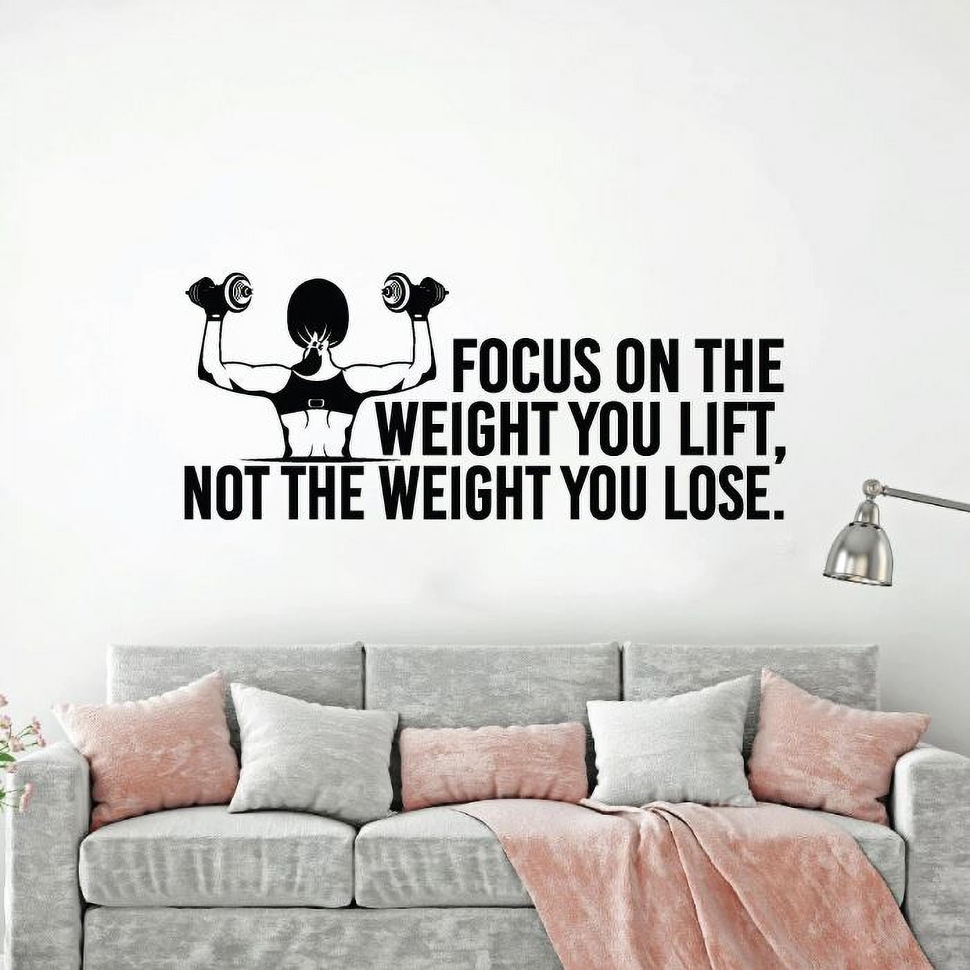 Focus On The Weight You Lift Not The Weight You Lose Exercise