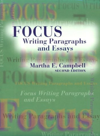Pre-Owned Focus : Writing Paragraphs and Essays - Walmart.com