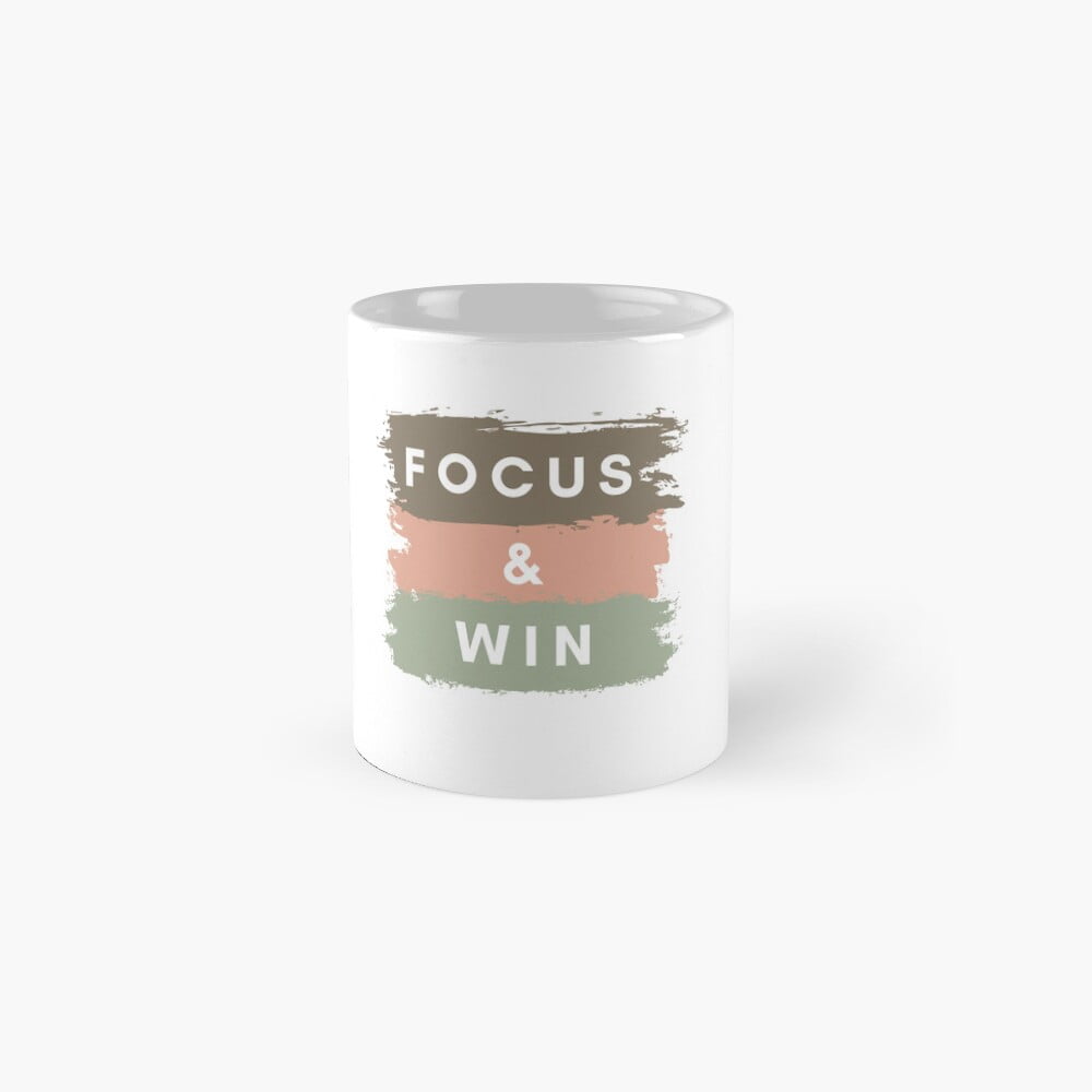 Focus and Win Classic Mug - Walmart.com