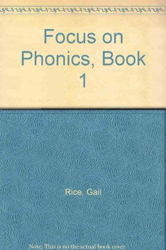 Pre-Owned Focus on Phonics 1: Sounds and Names of Letters Paperback ...