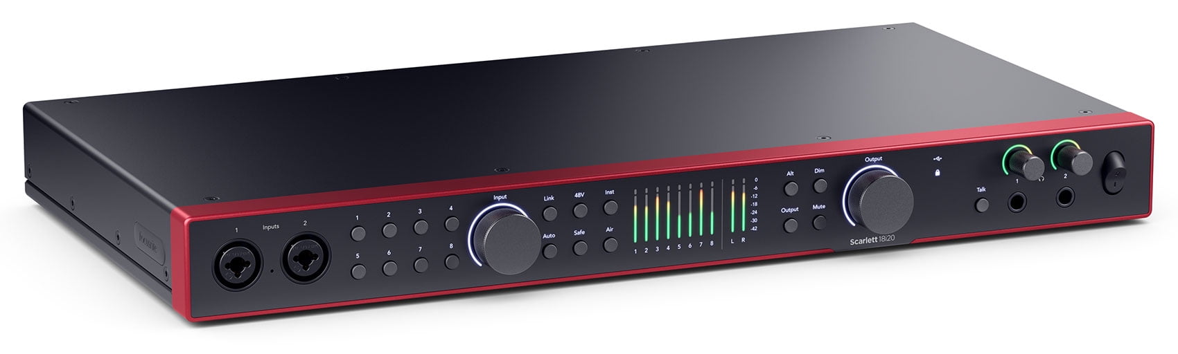 Focusrite Scarlett 18i20 4th Gen USB Audio Interface with Software ...