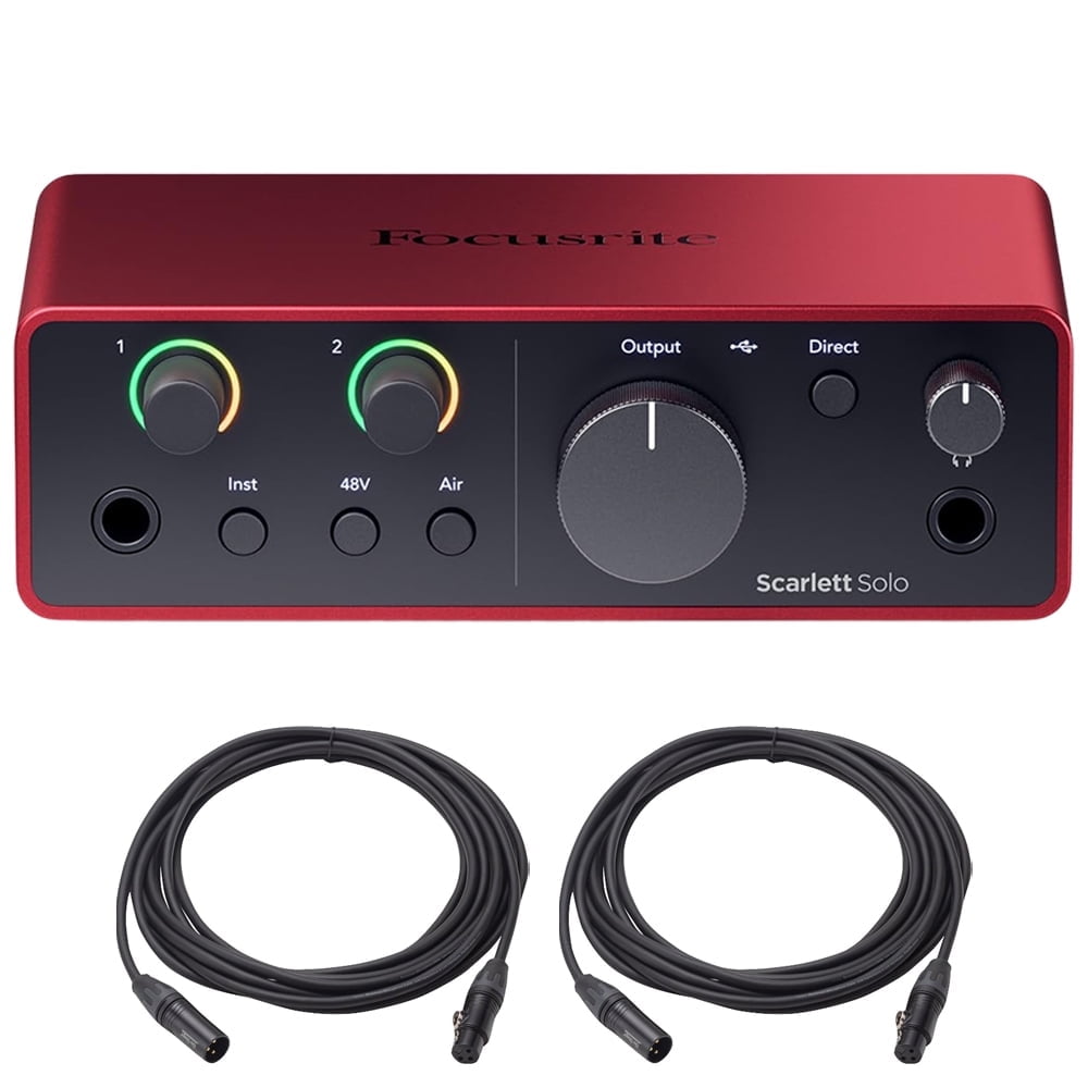 Focusrite Scarlett Solo 4th Gen Audio Interface AMS-SCARLETT-SOLO-4G ...