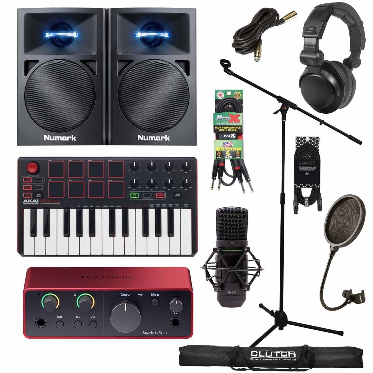 Focusrite Scarlett Solo 4th Gen USB Audio Interface Home Recording ...