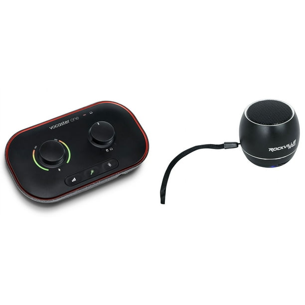 Focusrite Vocaster One USB-C Podcast Audio Recording Interface ...