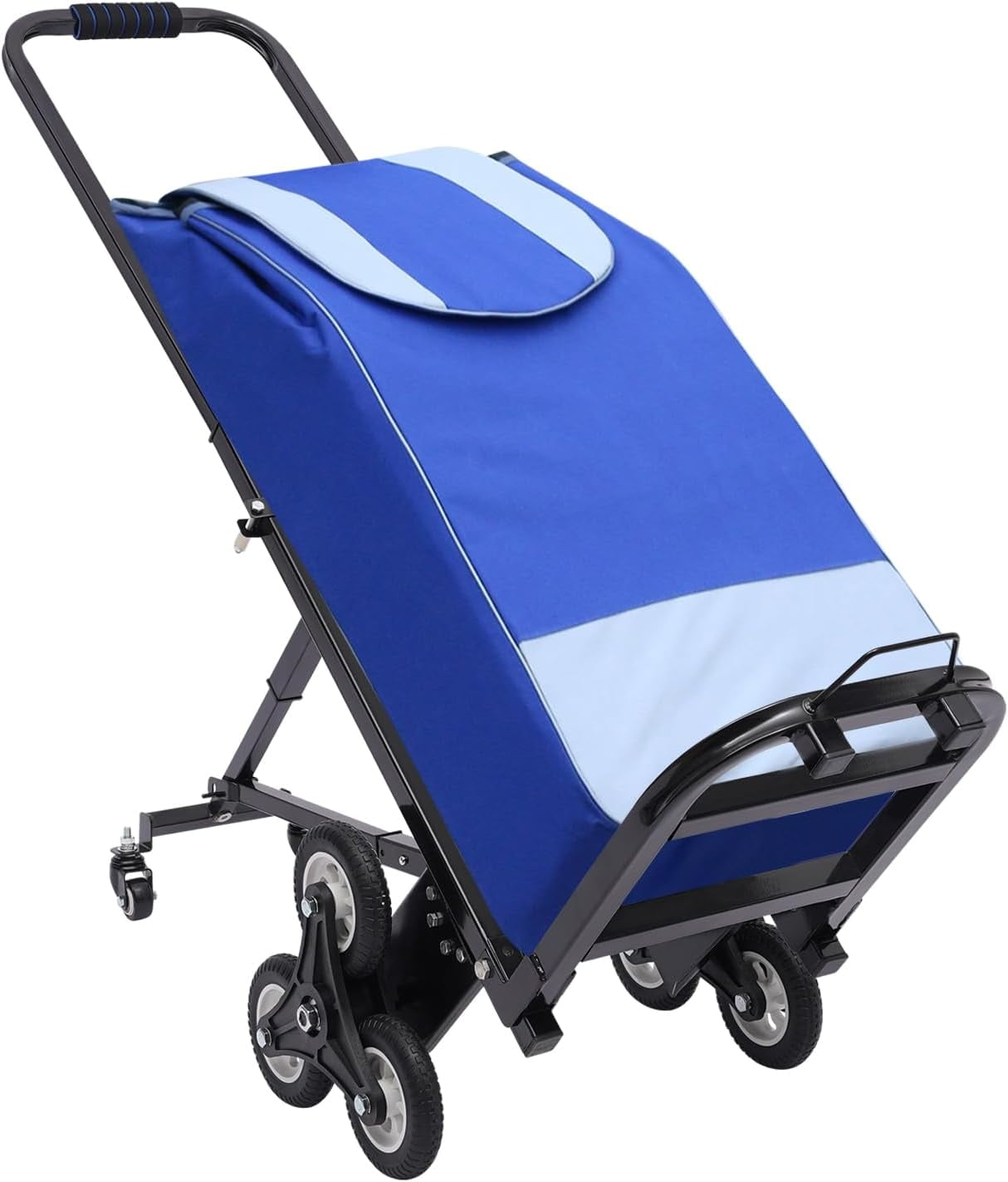 Fodable Stair Climbing Cart, 330lbs Portable Stair Climber Hand Truck ...