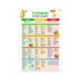 Fodmap Food Chart Print Artwork, Low Fodmap Diet Poster, Gut Health ...