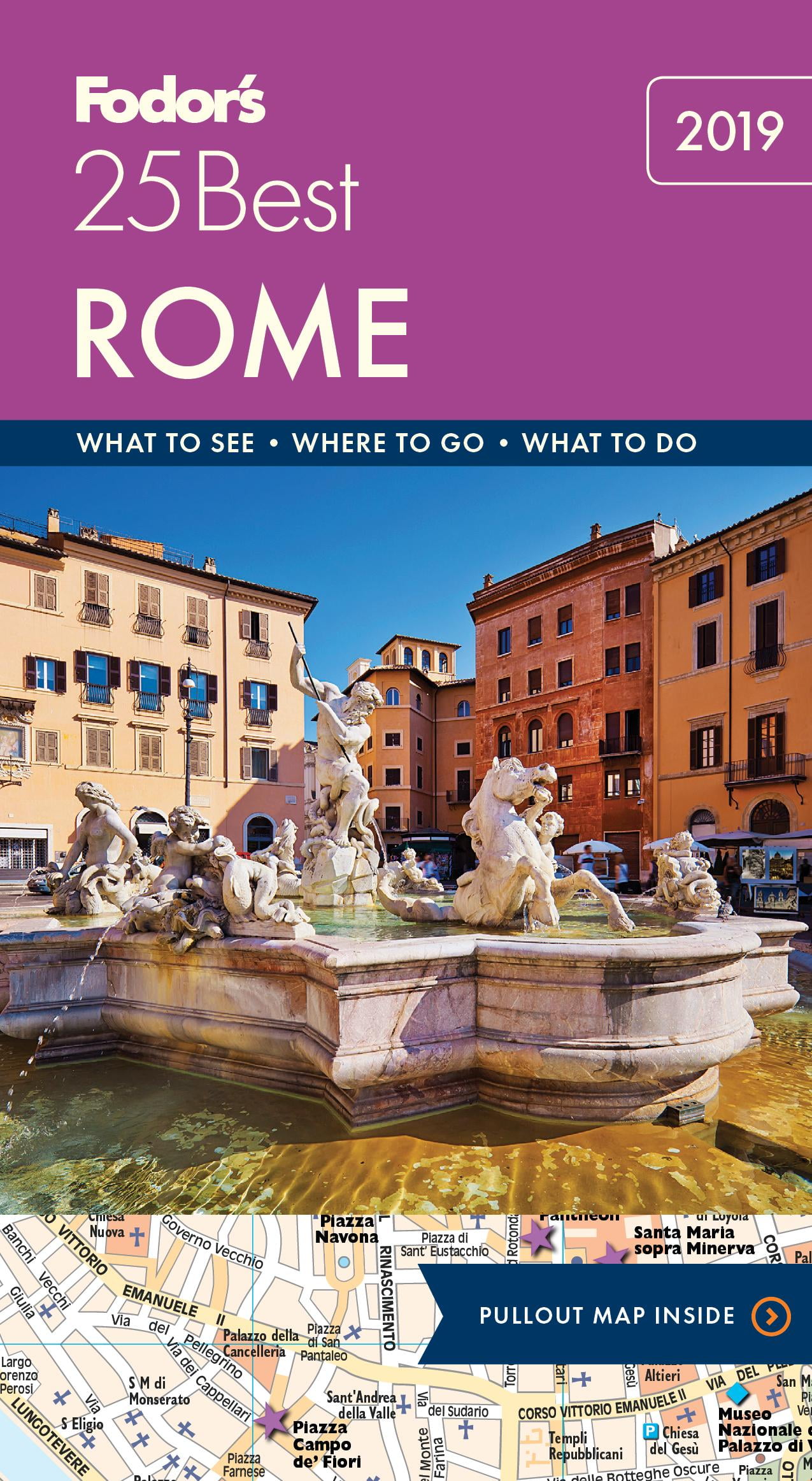 Fodor's Rome 25 Best - Paperback - Walmart.com