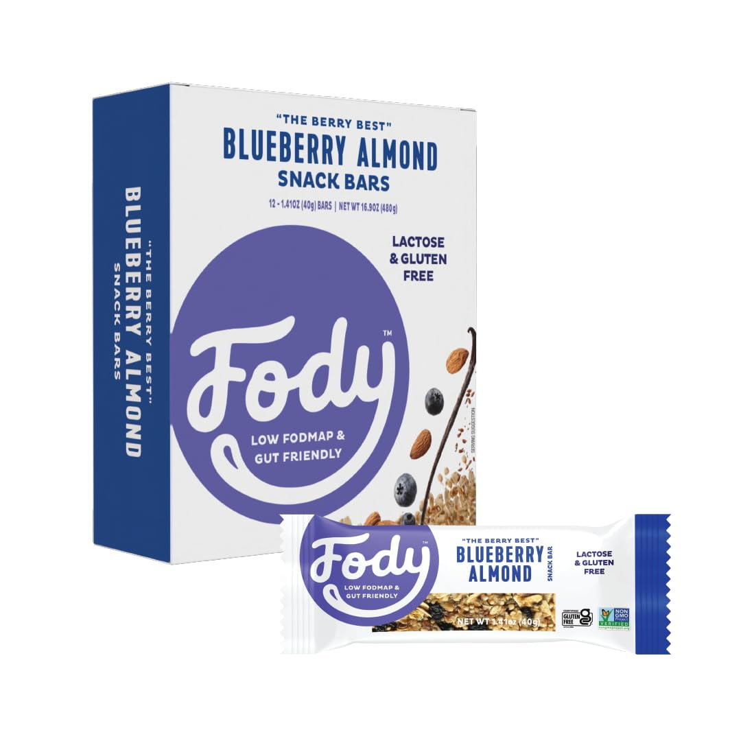 Fody Foods Vegan Nut MMF7 Bars | 3g Protein | Low FODMAP Certified ...