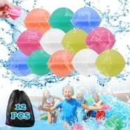 10 Pcs Water Bomb Splash Balls - Mini Water Absorbent Ball - Kids Pool ...