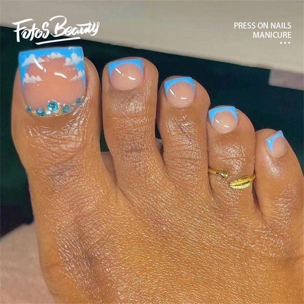 Toe Nail Designs With Lines