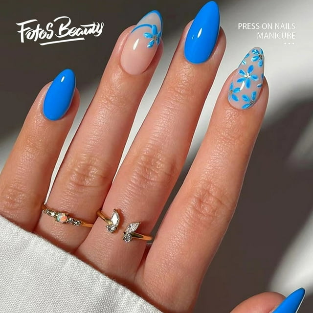 Fofosbeauty 24pcs Press on Nails, 2024 Fake False Nails Tips Design ... Fofosbeauty 24pcs Press on Nails, 2024 Fake False Nails Tips Design ...