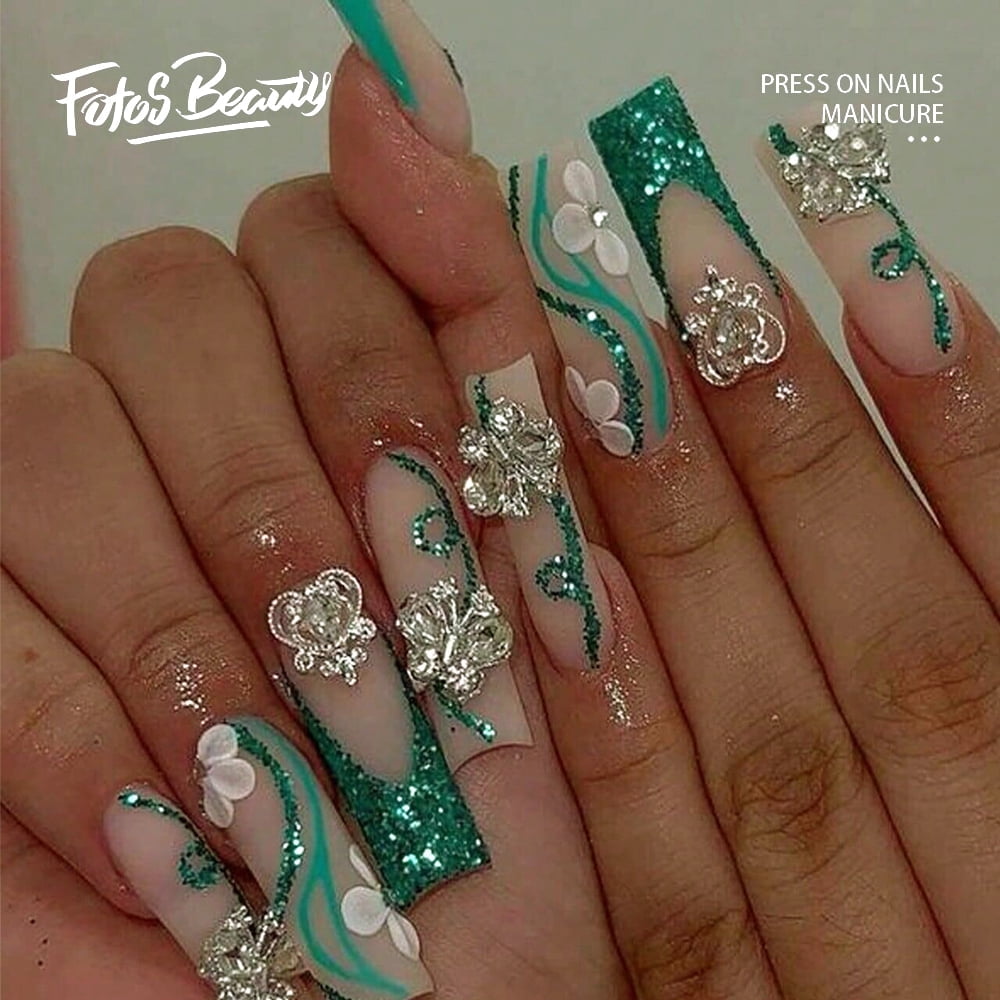 Fofosbeauty 24pcs Press on Nails, 2024 Fake False Nails Tips Design ... Fofosbeauty 24pcs Press on Nails, 2024 Fake False Nails Tips Design ...