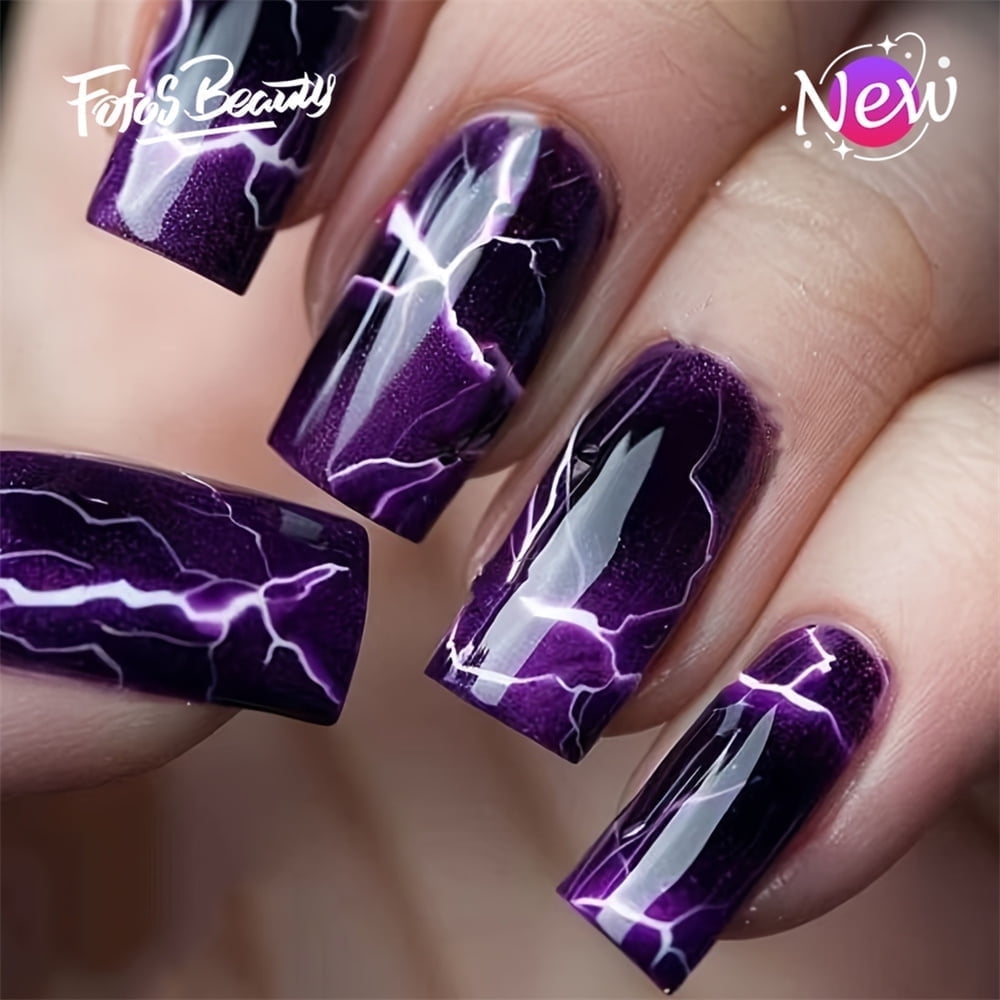 Fofosbeauty 24pcs Press on Nails, Fake Nails, Full Cover Acrylic Nails ...