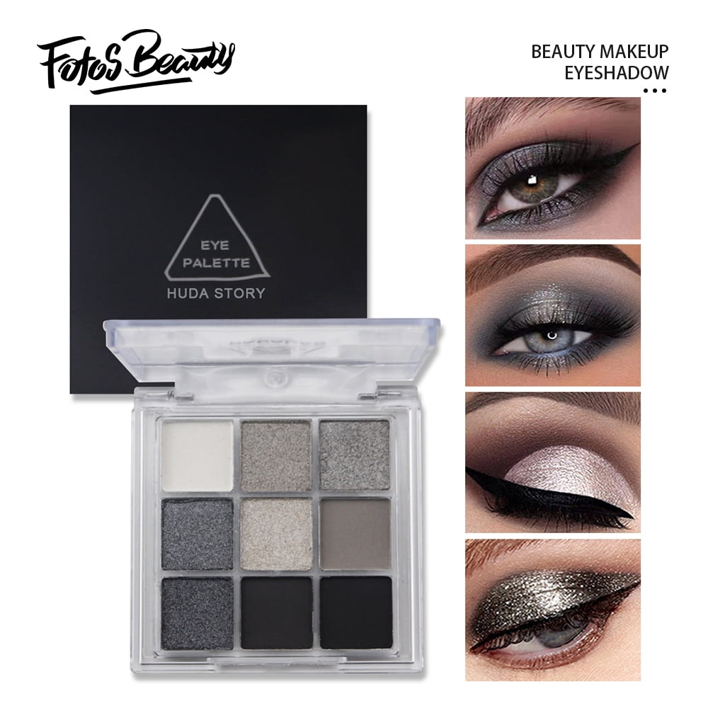 Fofosbeauty 9 Colors Eyeshadow Palette, Long Lasting Multi Reflective ...