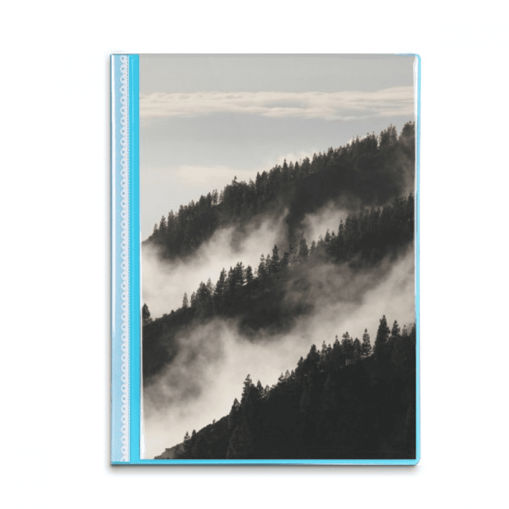 Fog Forest Mist Sky Clouds Mountain Book Sheet Protectors Portfolio ...