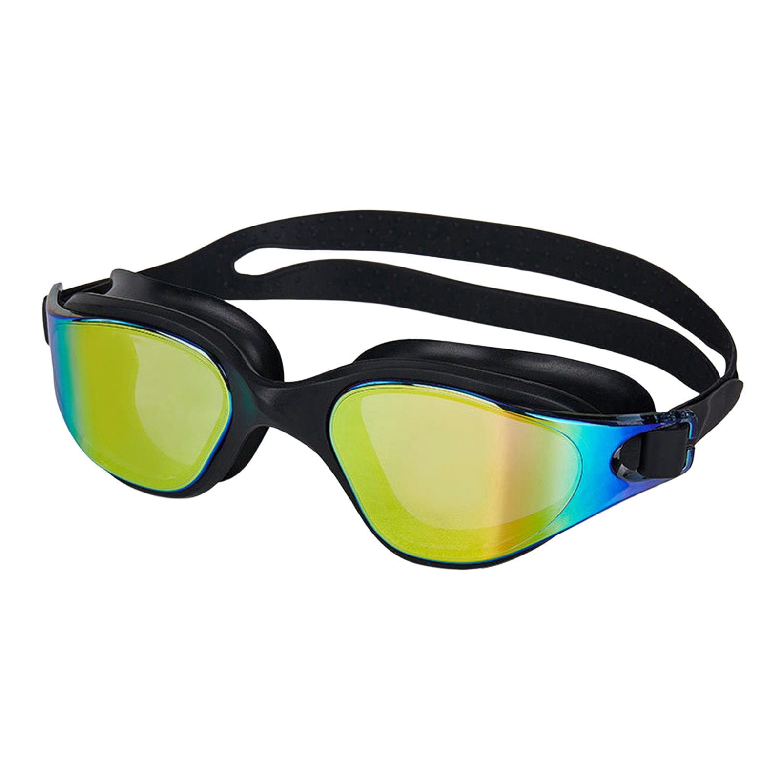 Fog Goggles Full Frame Large Angle Swimming Goggles Silicone Adjustable ...