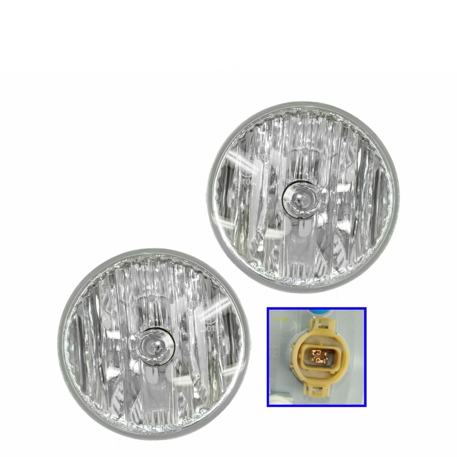 Fog Lamps Driving Lights Left & Right Set For 07-12 for Ford for Escape ...