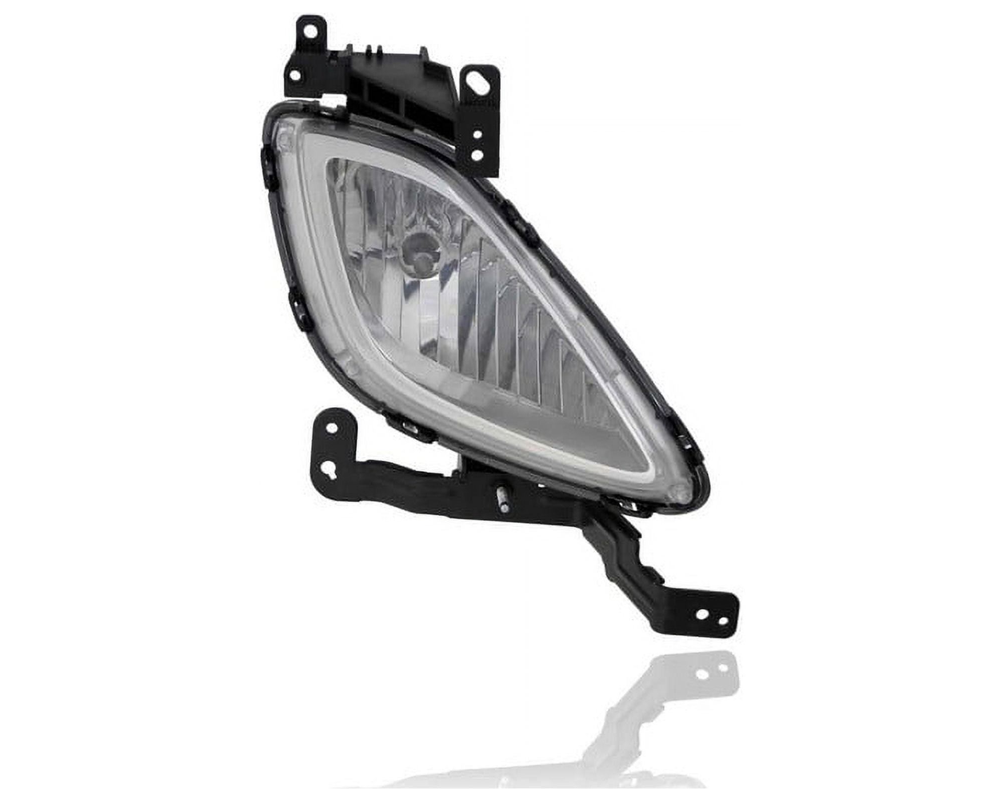Fog Light Assembly - Compatible/Replacement for '11-13 Hyundai Elantra ...